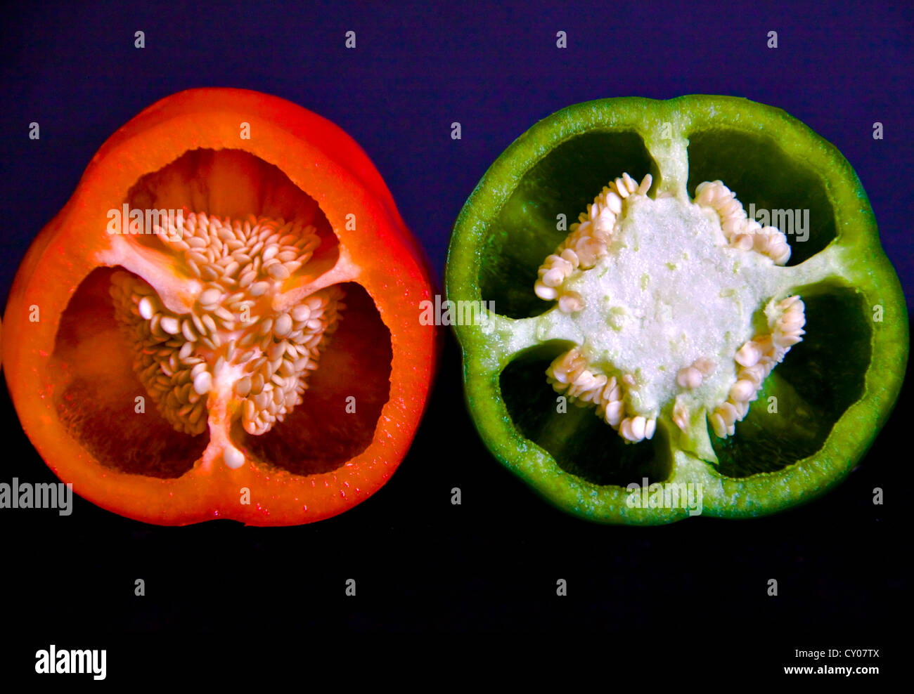 bell pepper art Stock Photo - Alamy