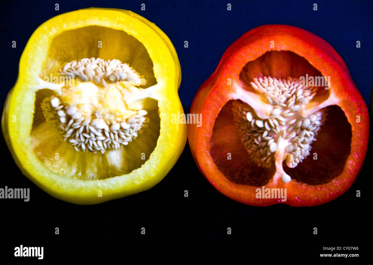 bell pepper art Stock Photo - Alamy