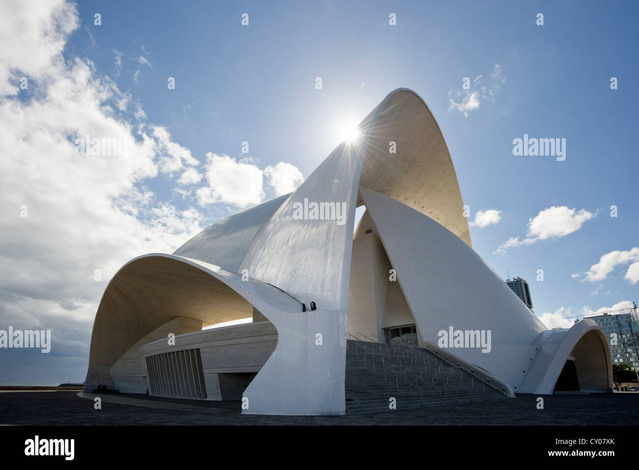 Auditorio de Tenerife, concert hall designed by Santiago Calatrava ...