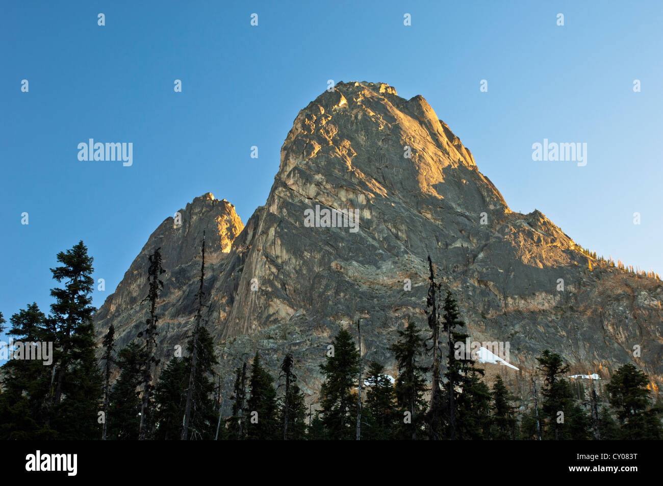 Liberty bell mountain washington pass hi-res stock photography and ...