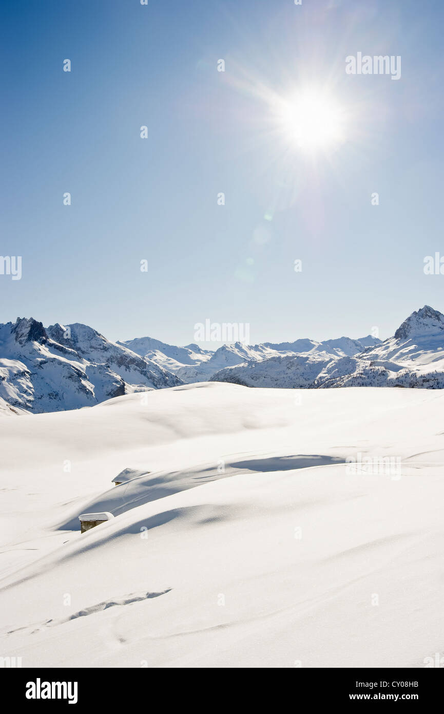 Tignes and snow and landscape hi-res stock photography and images - Alamy