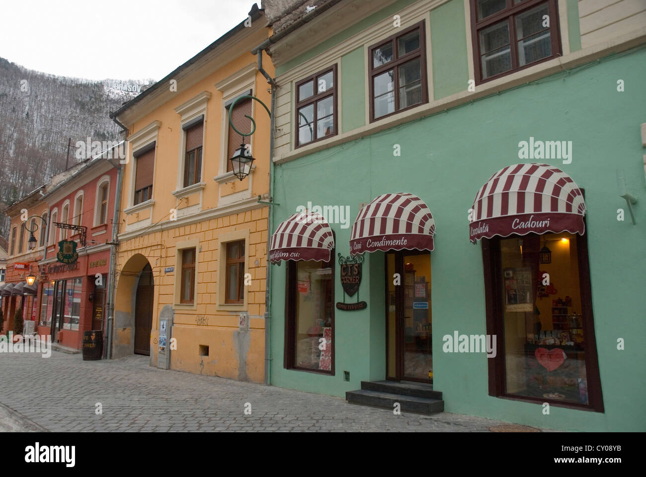 Colorful shops at the old town hi-res stock photography and images - Alamy