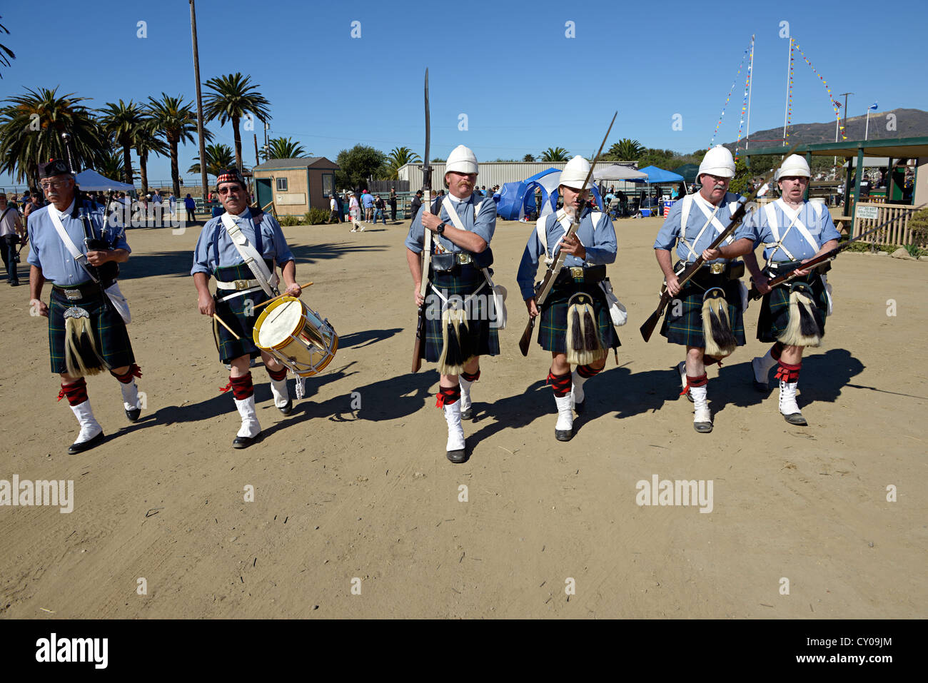 Bydand Forever California history 1st Battalion, Gordon Highlanders ...
