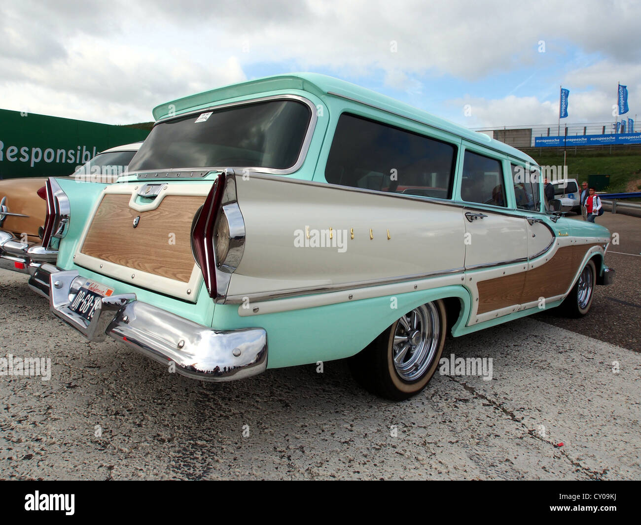 The 1958 Edsel Bermuda, showcased at the Oldtimer Festival in Zandvoort ...