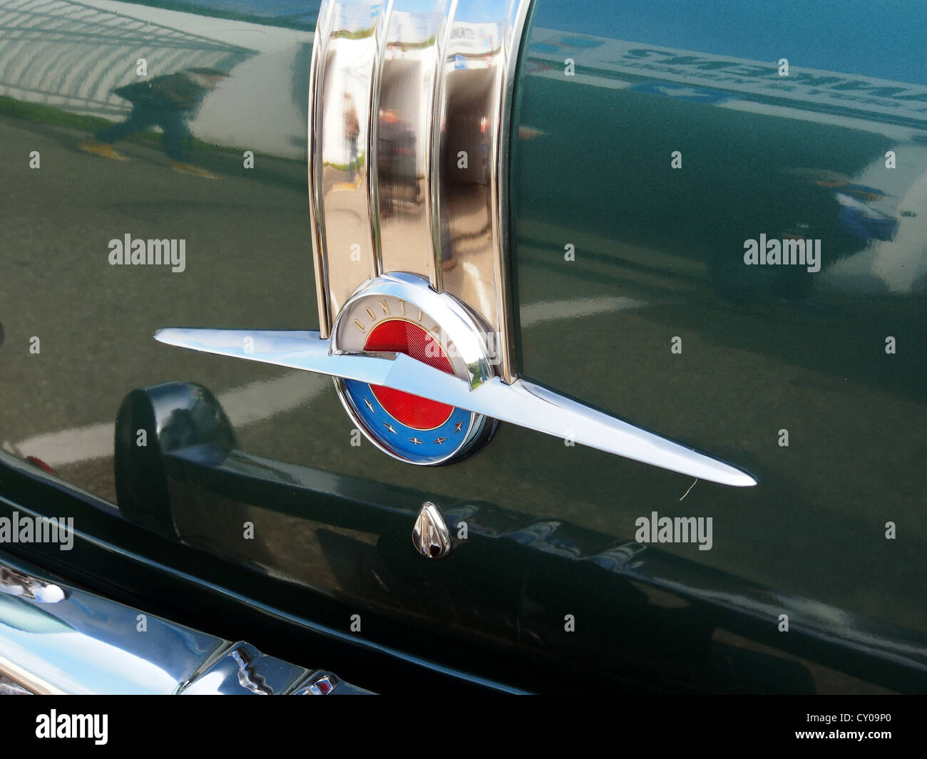 The 1954 Pontiac Chieftain, a classic American car, was featured at the ...