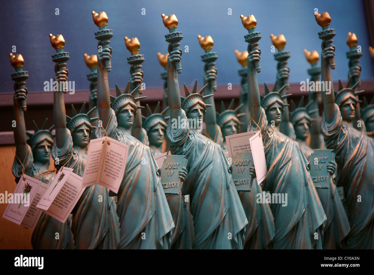 Souvenirs of the Statue of Liberty, Liberty Island, New York City, New ...