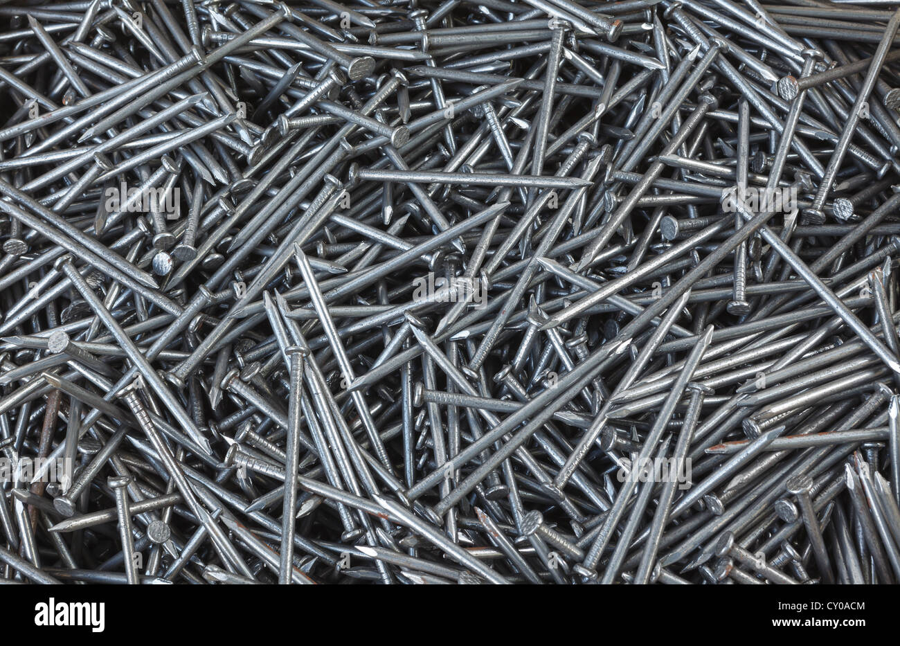 Steel nails hi-res stock photography and images - Alamy