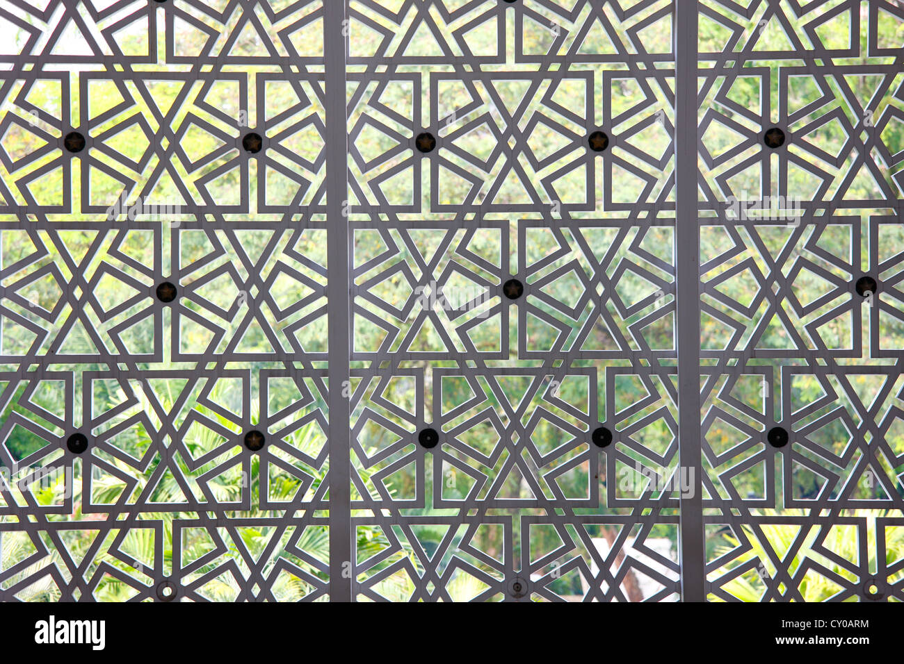 Ornaments, National Mosque, Kuala Lumpur, Malaysia, Southeast Asia ...