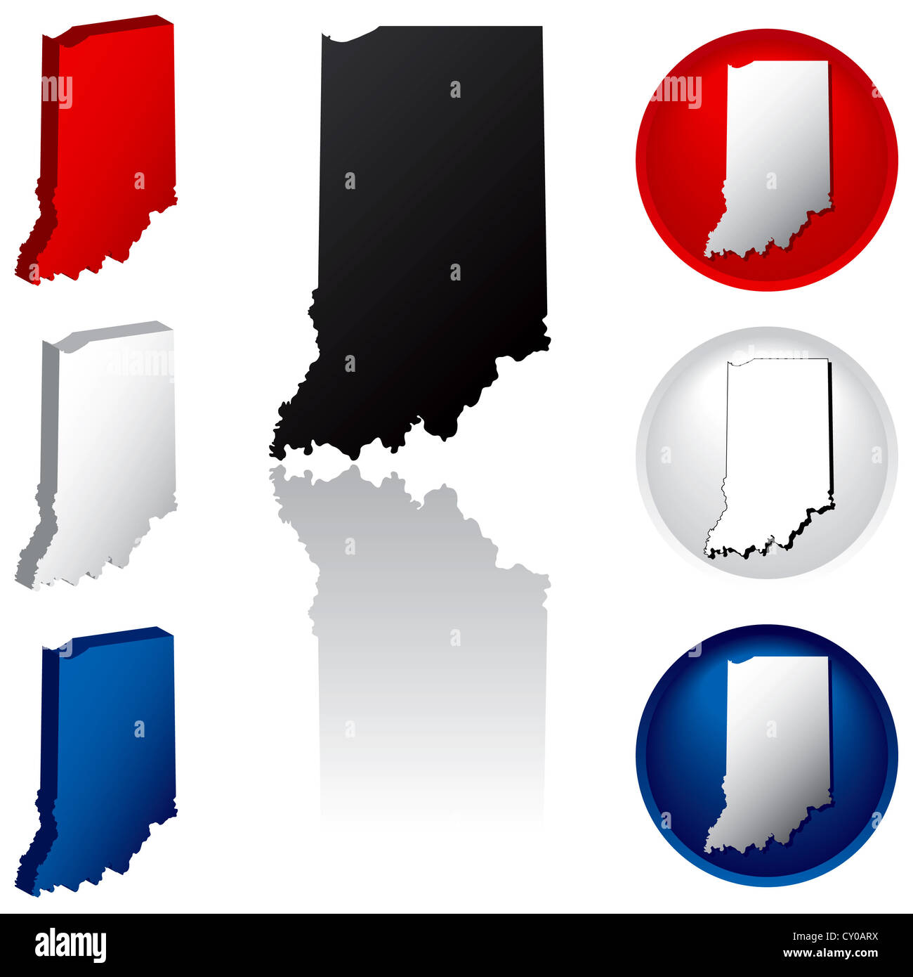 Indiana america shadow hi-res stock photography and images - Alamy