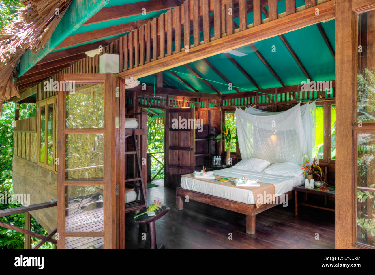 Jungle Hut Interior