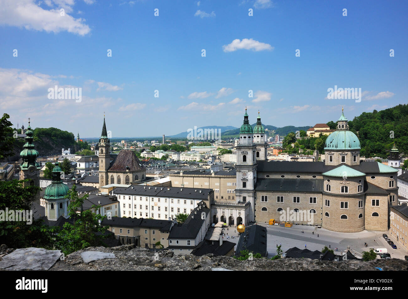 Salzburg cathedral panoramic views hi-res stock photography and images ...