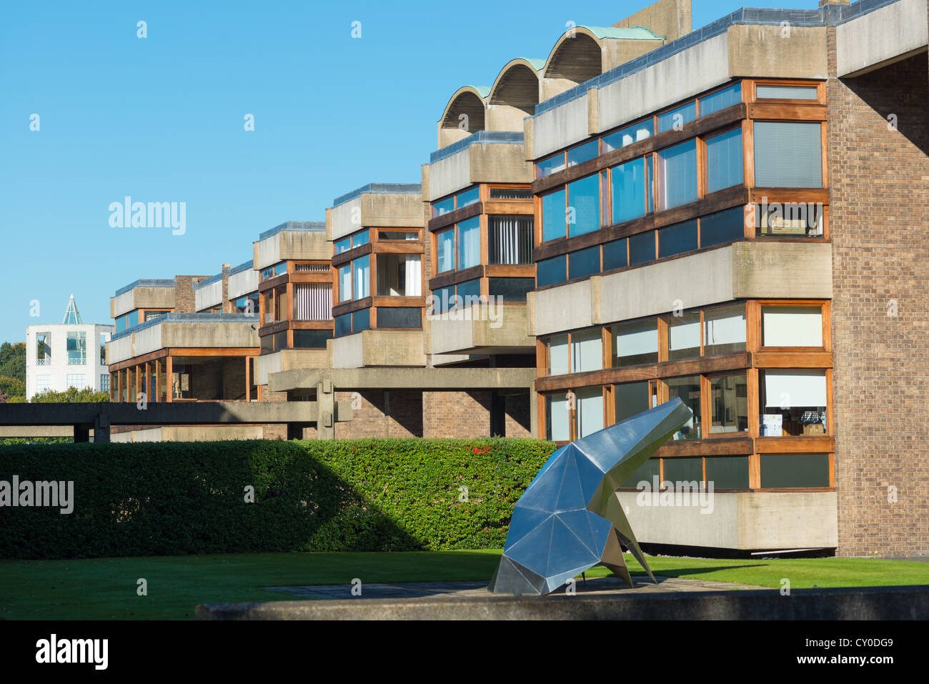 Student accommodation at Churchill College, Cambridge University ...