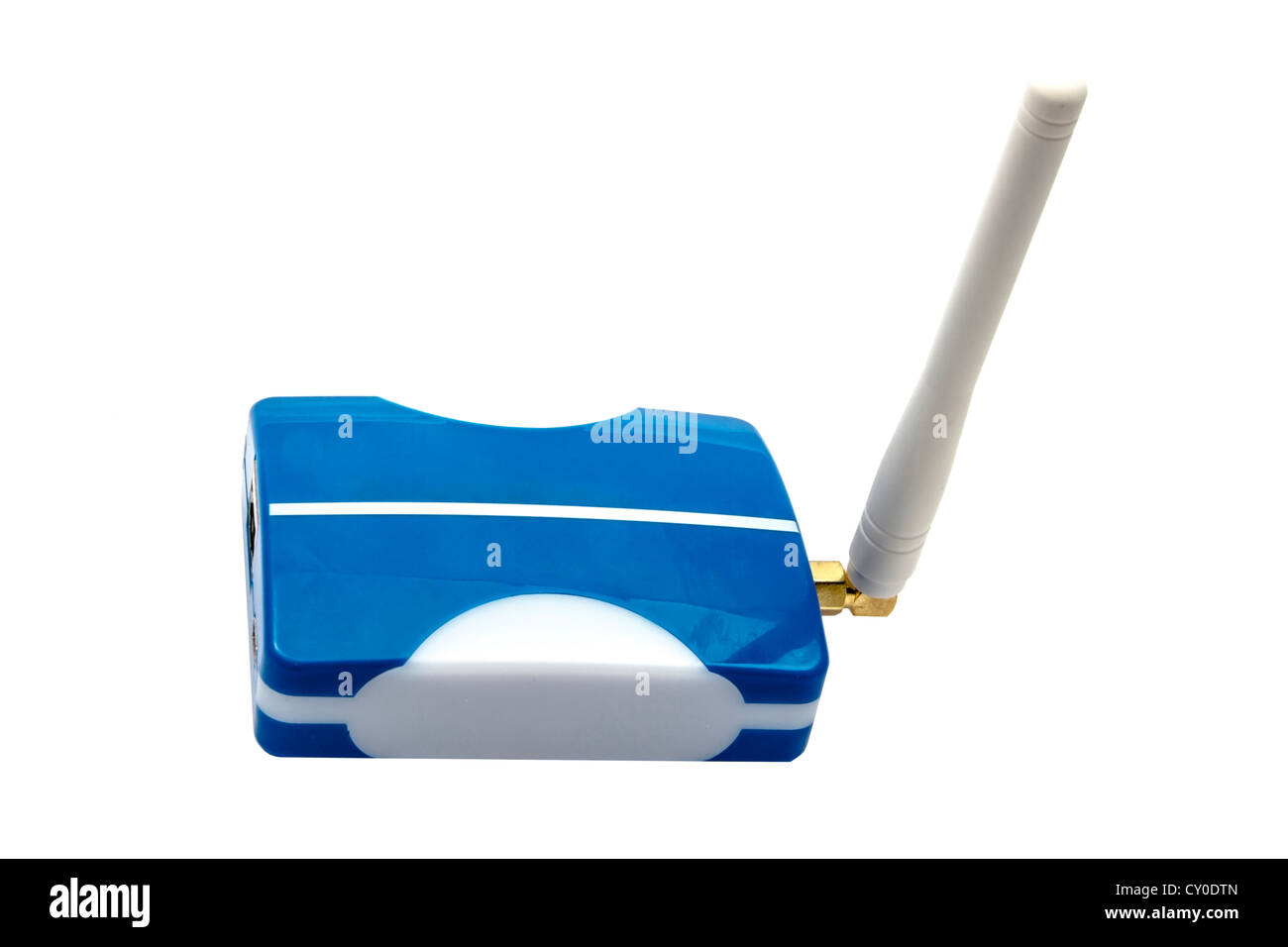 wireless router on white background Stock Photo - Alamy
