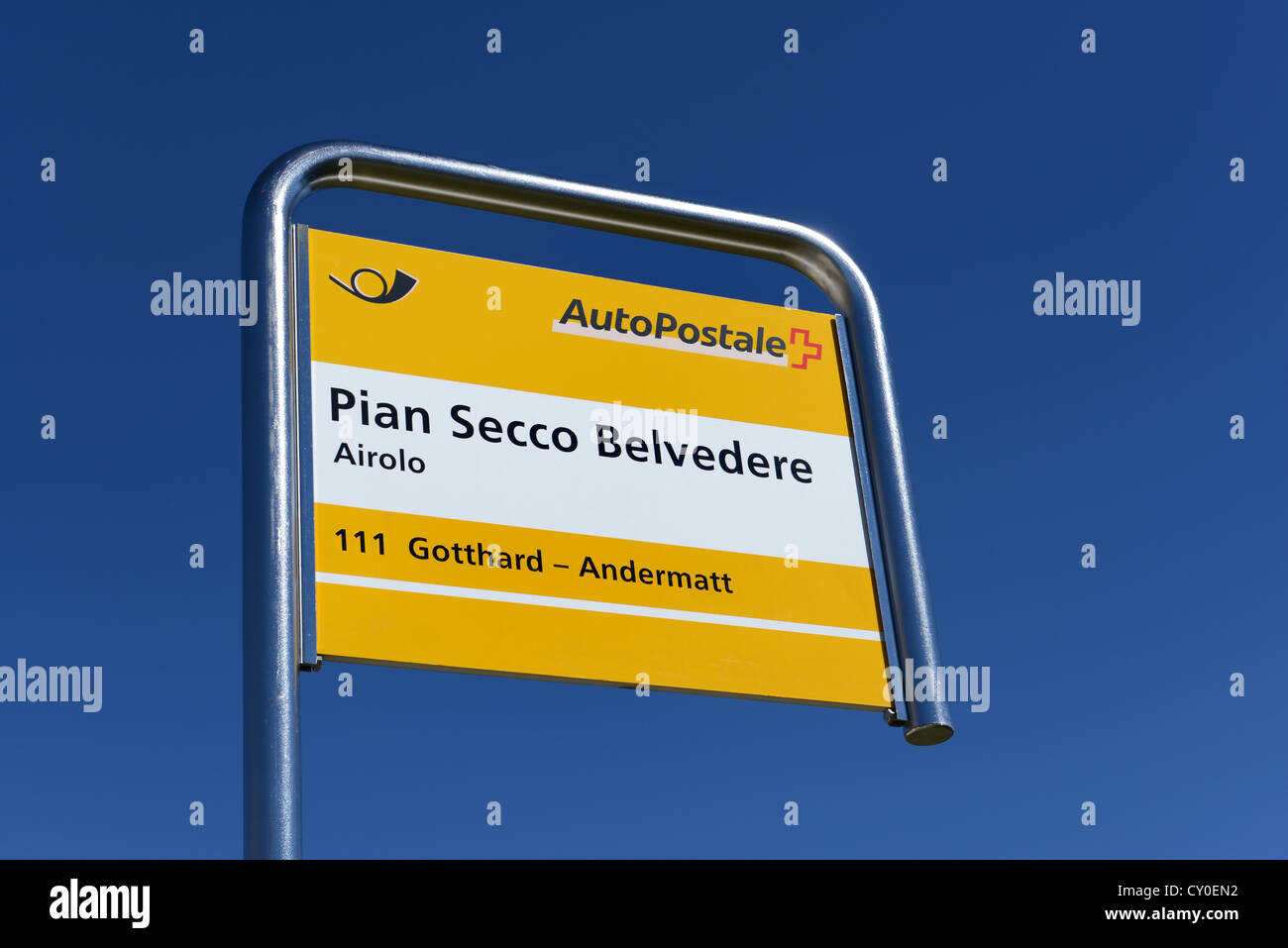 Swiss Bus Stop High Resolution Stock Photography and Images - Alamy