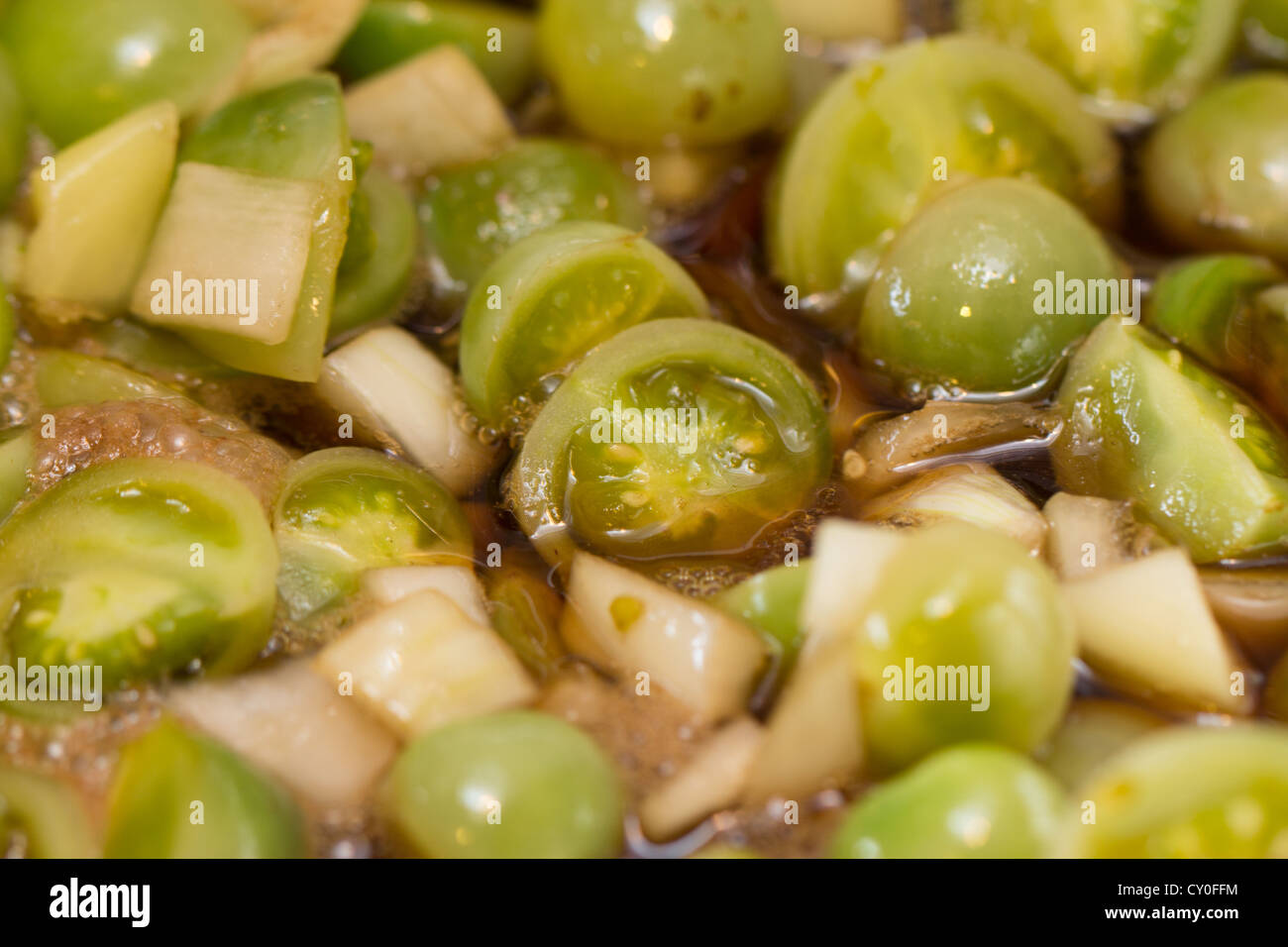 Unripened green tomatoes hi-res stock photography and images - Alamy