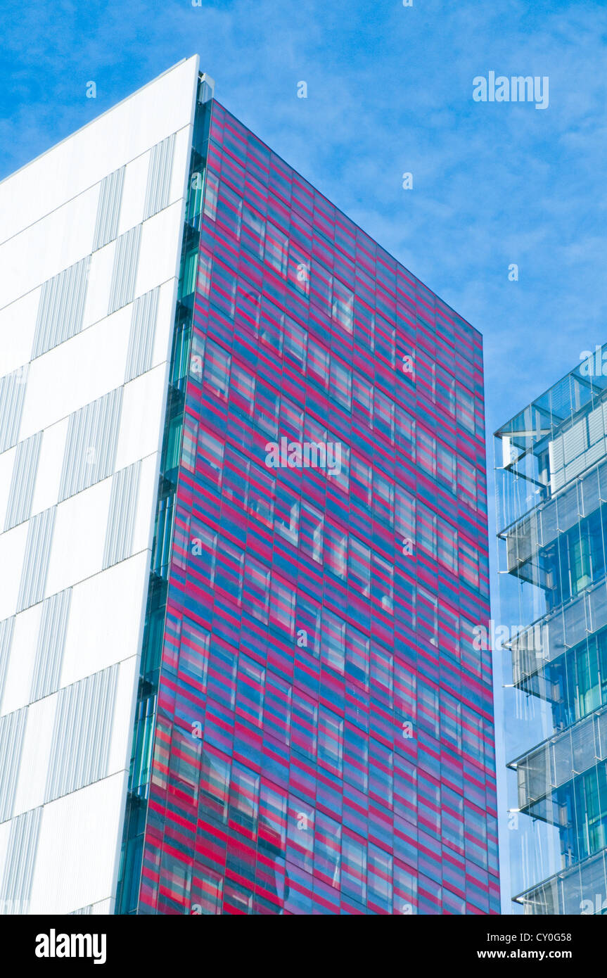 Modern buildings. Madrid, Spain Stock Photo - Alamy