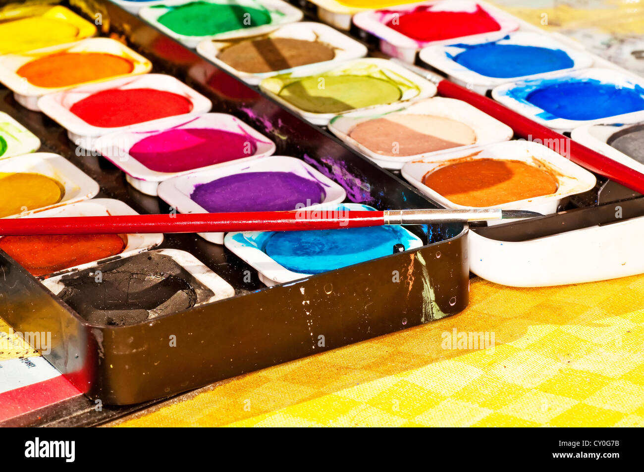 Paint box hi-res stock photography and images - Alamy