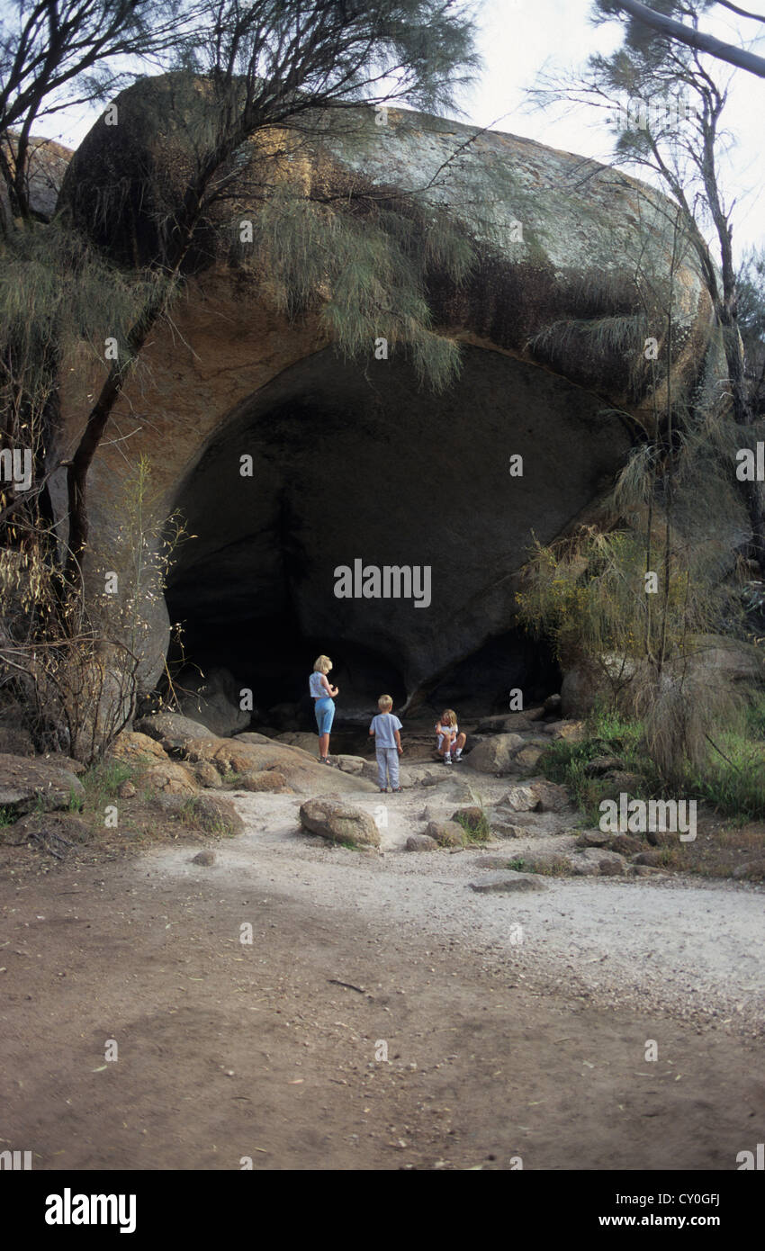 Australia, WA, Hyden, the Hippo's yawn, a pleasant walk from wave rock ...