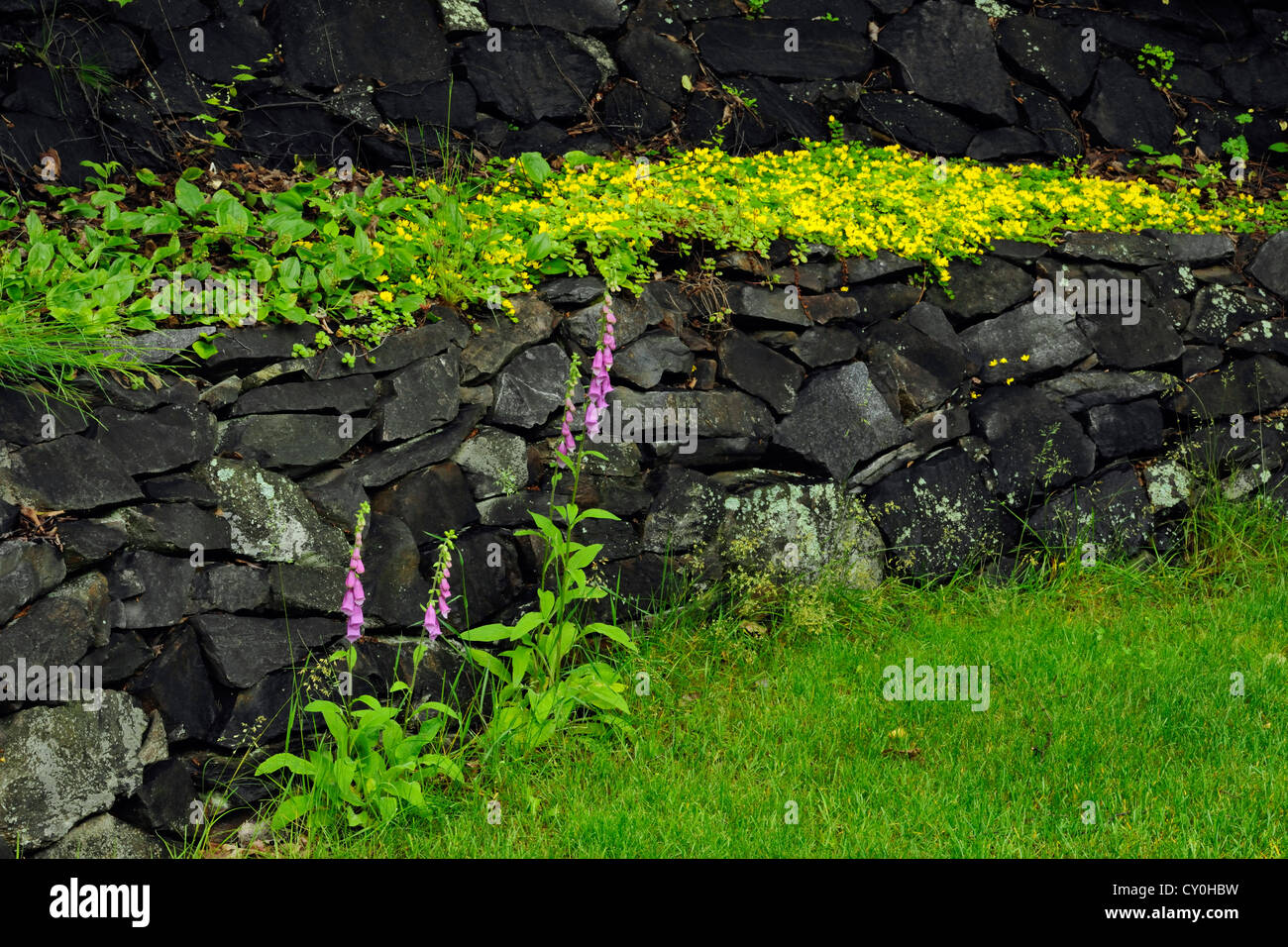 Stone Retaining Walls Stock Photos & Stone Retaining Walls Stock Images ...