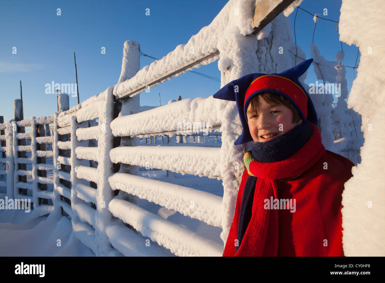 Sami Lapland Boy High Resolution Stock Photography and Images - Alamy