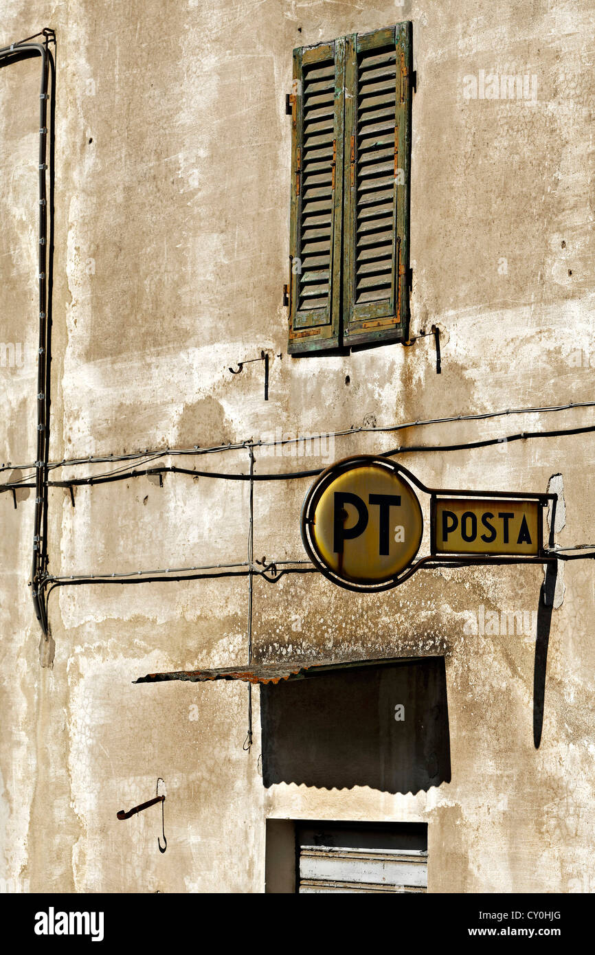 Posta sign hi-res stock photography and images - Alamy