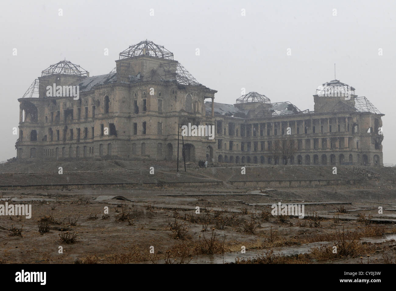 Darul Aman palace, kabul, Afghanistan Stock Photo - Alamy