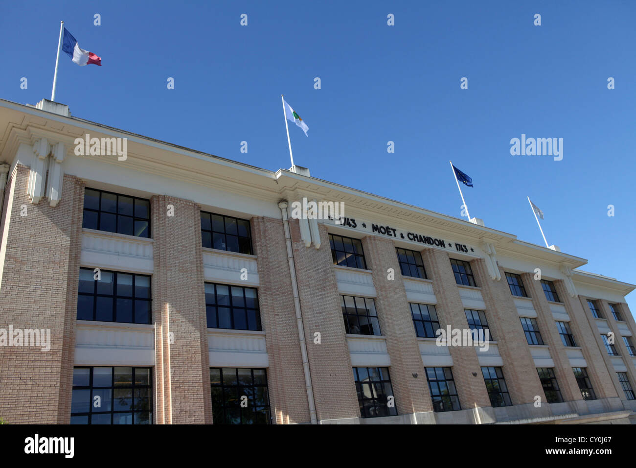 Moet&Chandon campagne house in Epernay, France Stock Photo - Alamy