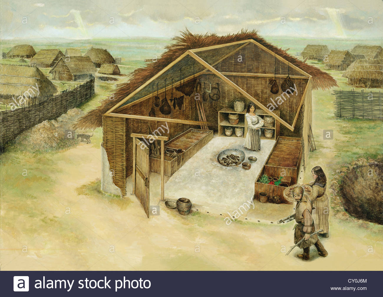 A Neolithic village at Durrington Walls Stock Photo: 51030748 - Alamy A Neolithic village at Durrington Walls Stock Photo: 51030748 - Alamy
