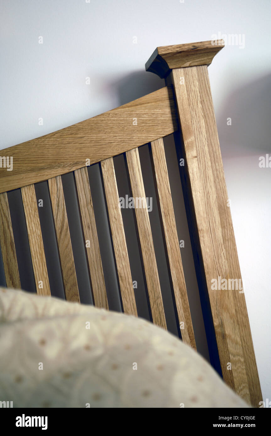 Wooden Bed Board Stock Photo - Alamy