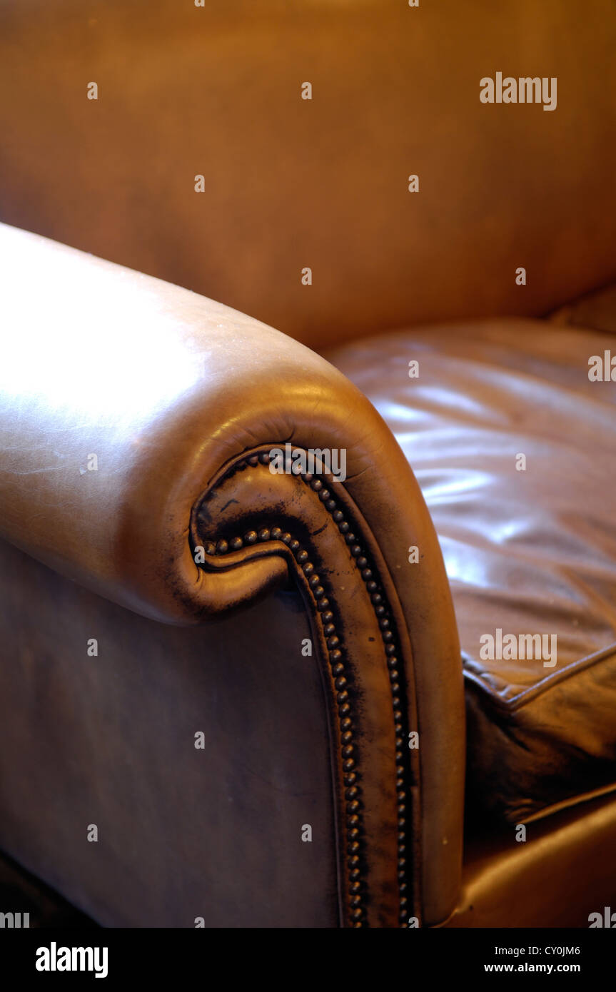 Sofa Arm Studs Stock Photo - Alamy