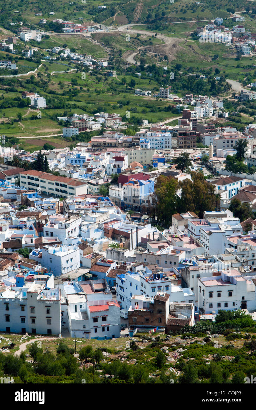 Chefchaouen chaouen tangeri tetouan region rif hi-res stock photography ...