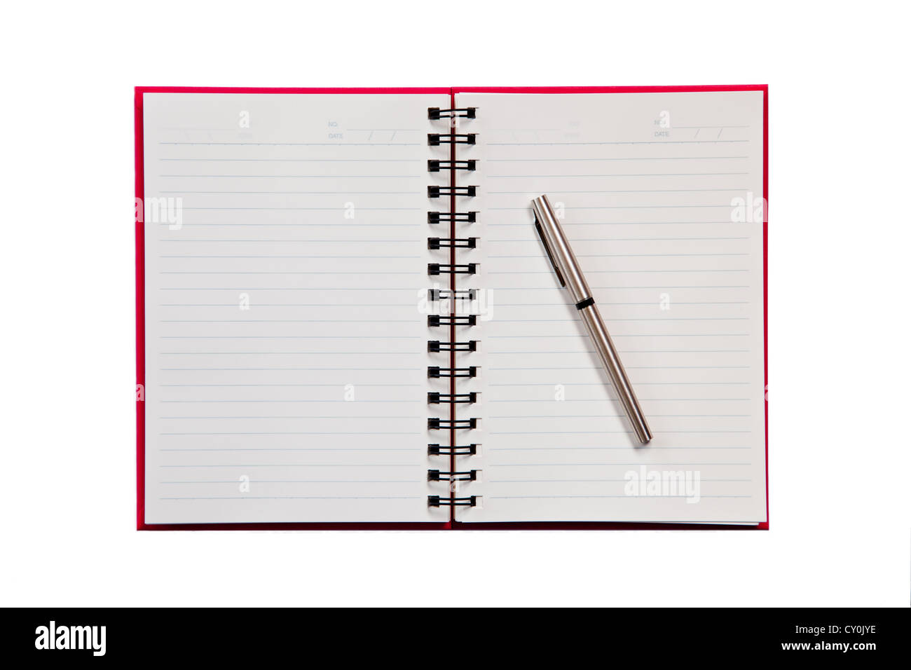 Corner of notebook hi-res stock photography and images - Alamy