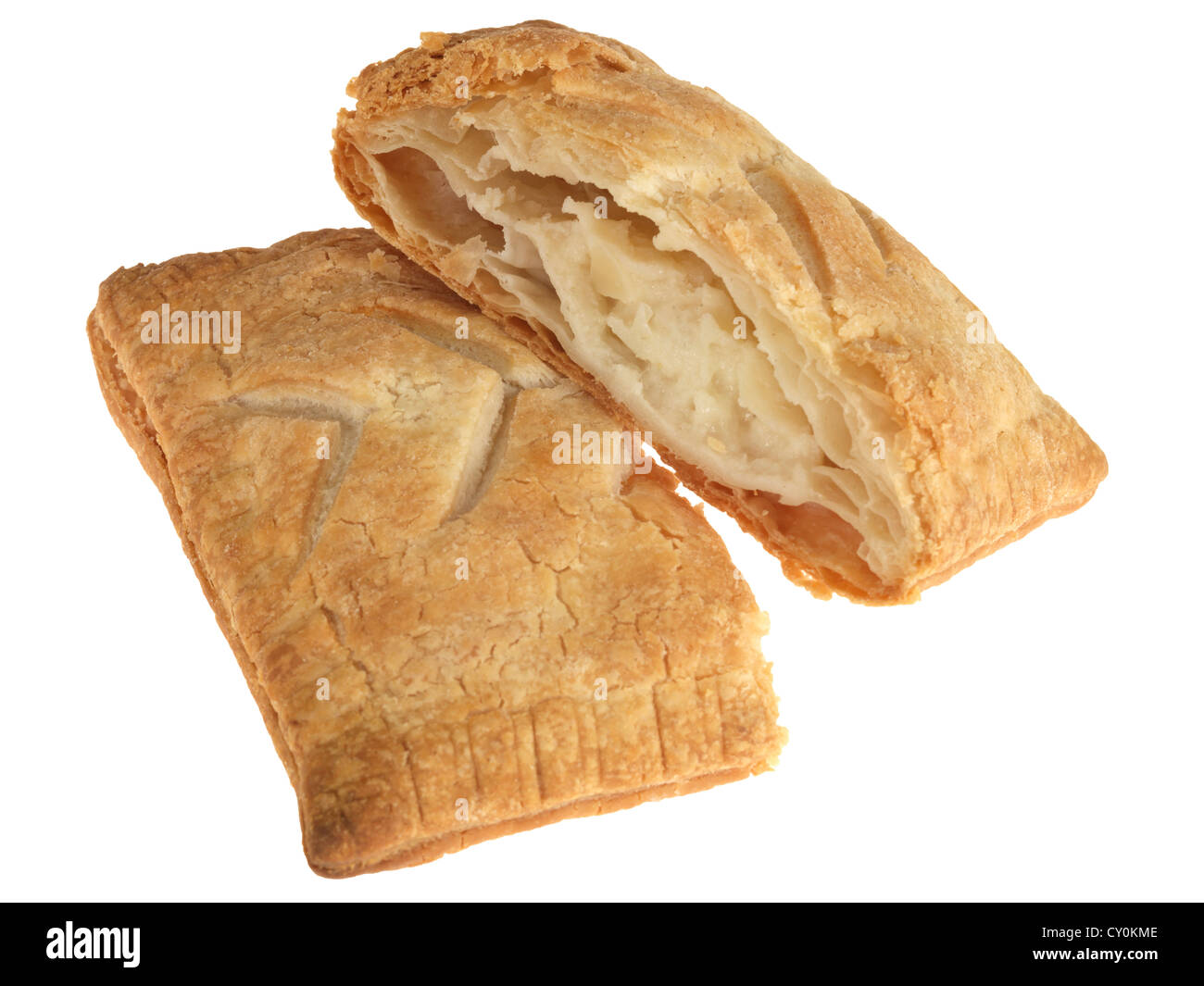 Pasty filled pie hi-res stock photography and images - Alamy