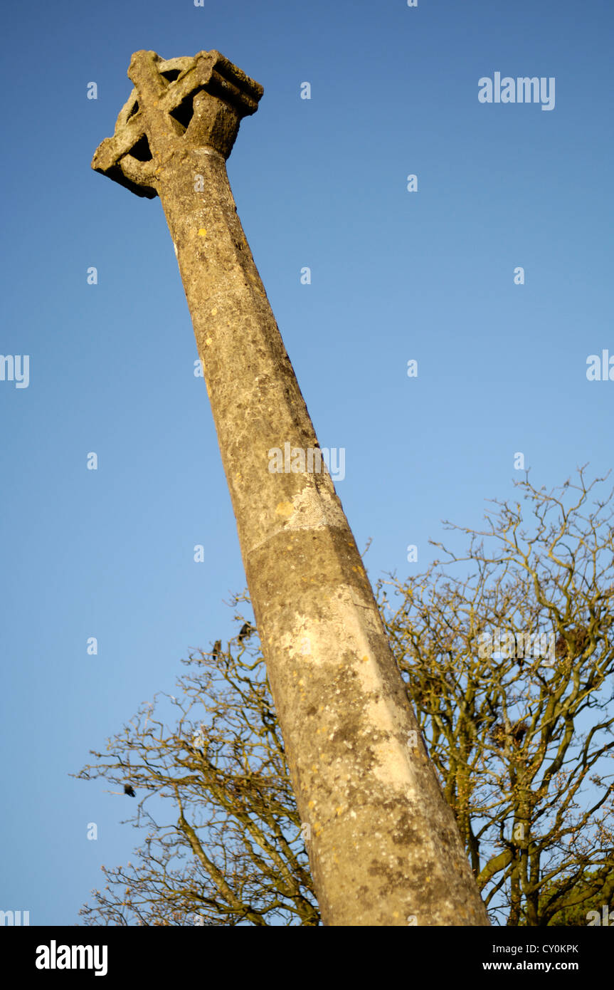Cross Tower Monument Stock Photo - Alamy