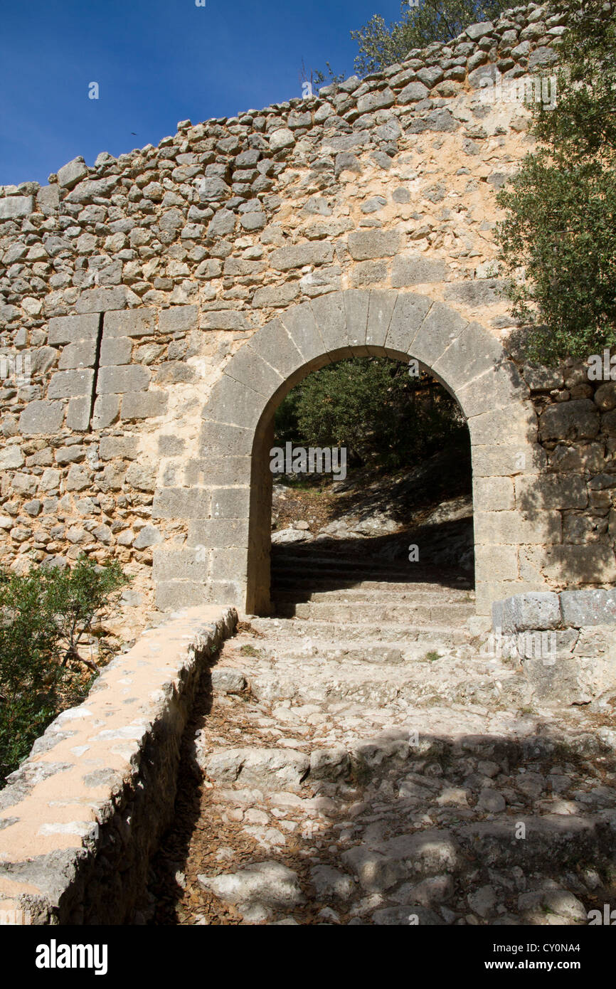 Castillo de Alaro' castle, Puig de Alaro' mountain hill, Mallorca ...