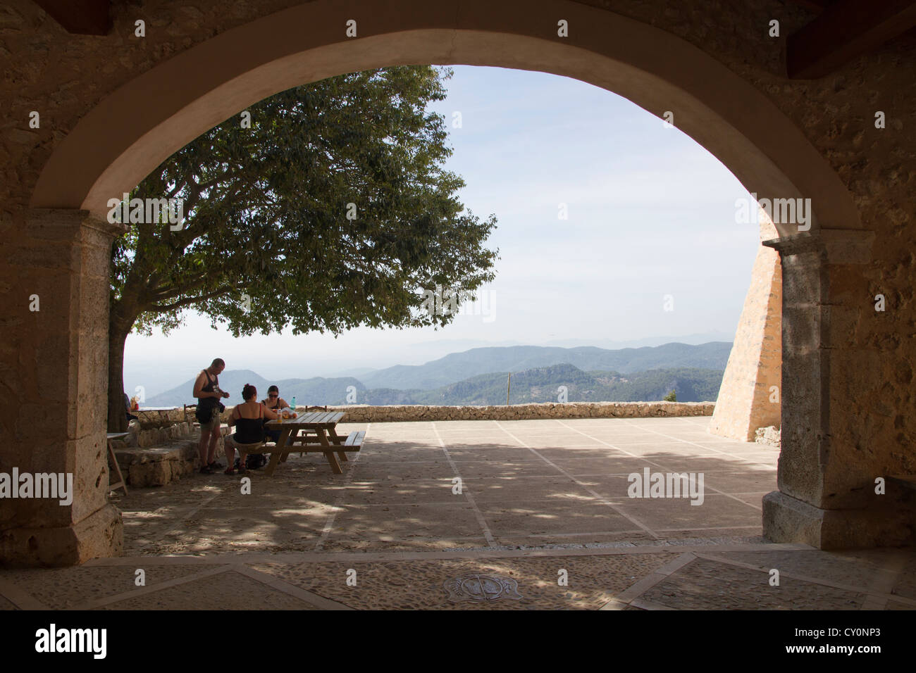 Castillo de Alaro' castle, Puig de Alaro' mountain hill, Mallorca ...