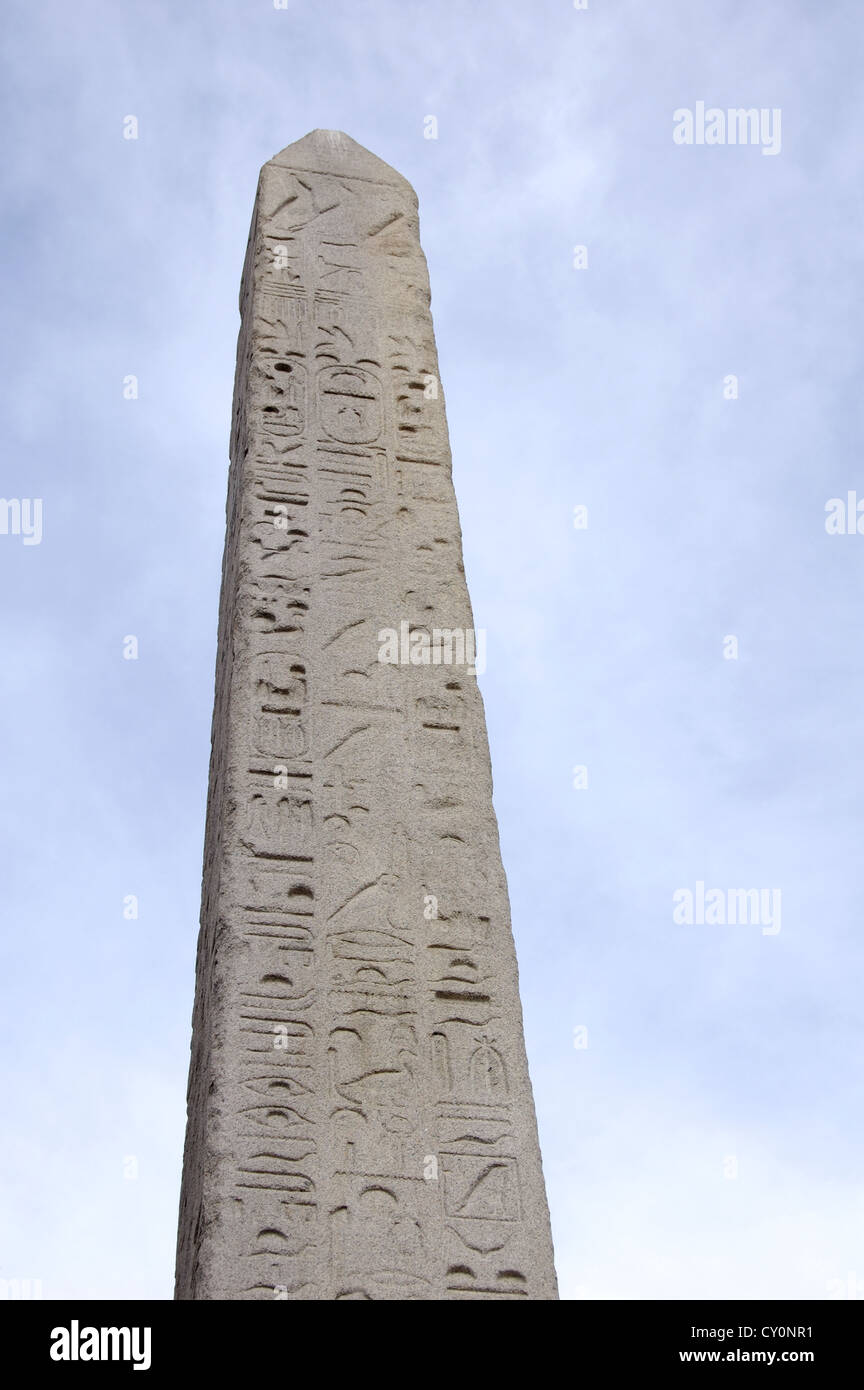 Cleopatra's Needle obelisk on Victoria Enbankment, London, England ...