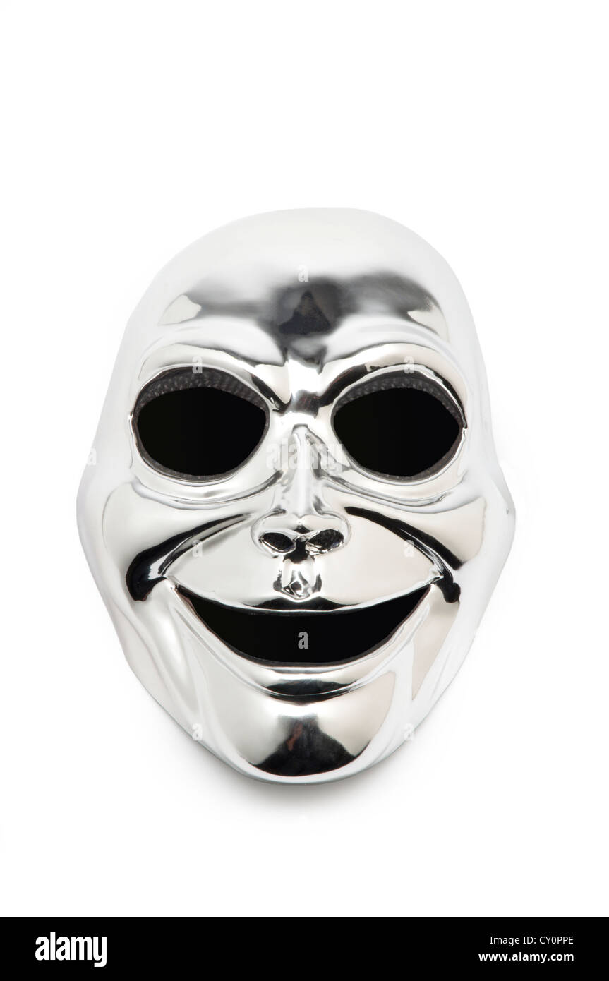 Face mask on white Stock Photo - Alamy