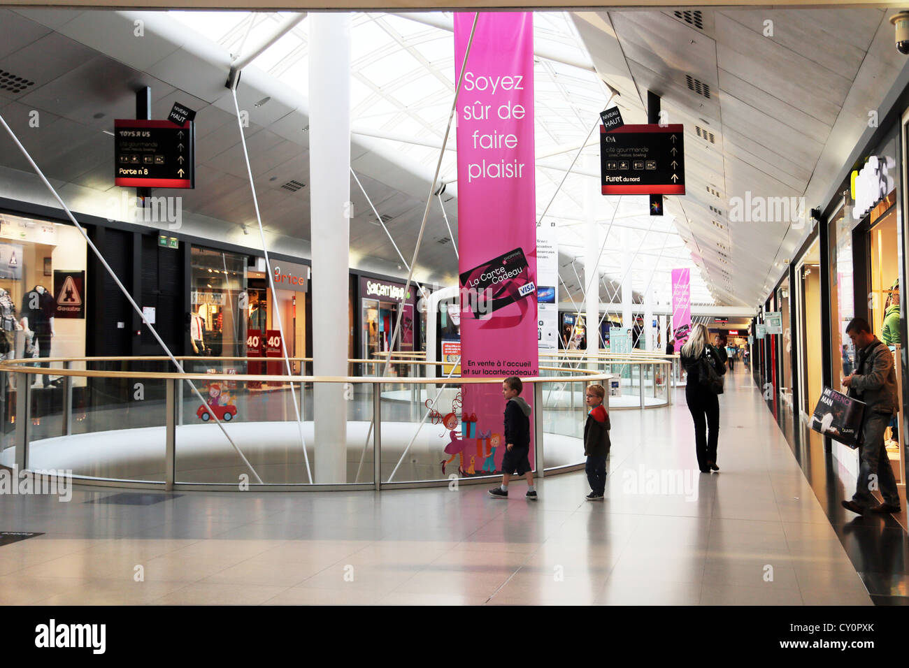 Cite Europe Shopping Centre Calais High Resolution Stock Photography ...
