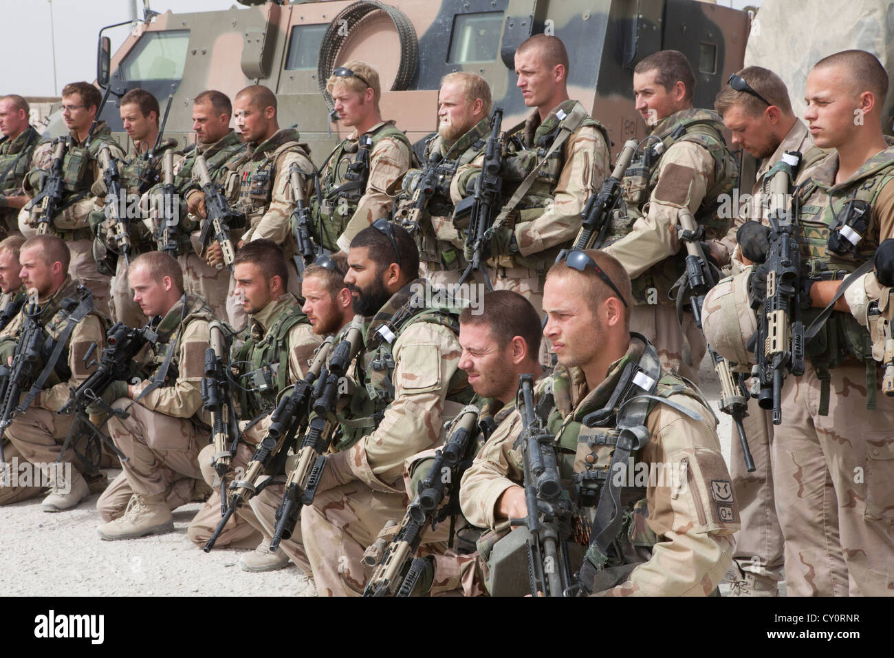 Dutch military on patrol in Kunduz, Afghanistan Stock Photo - Alamy