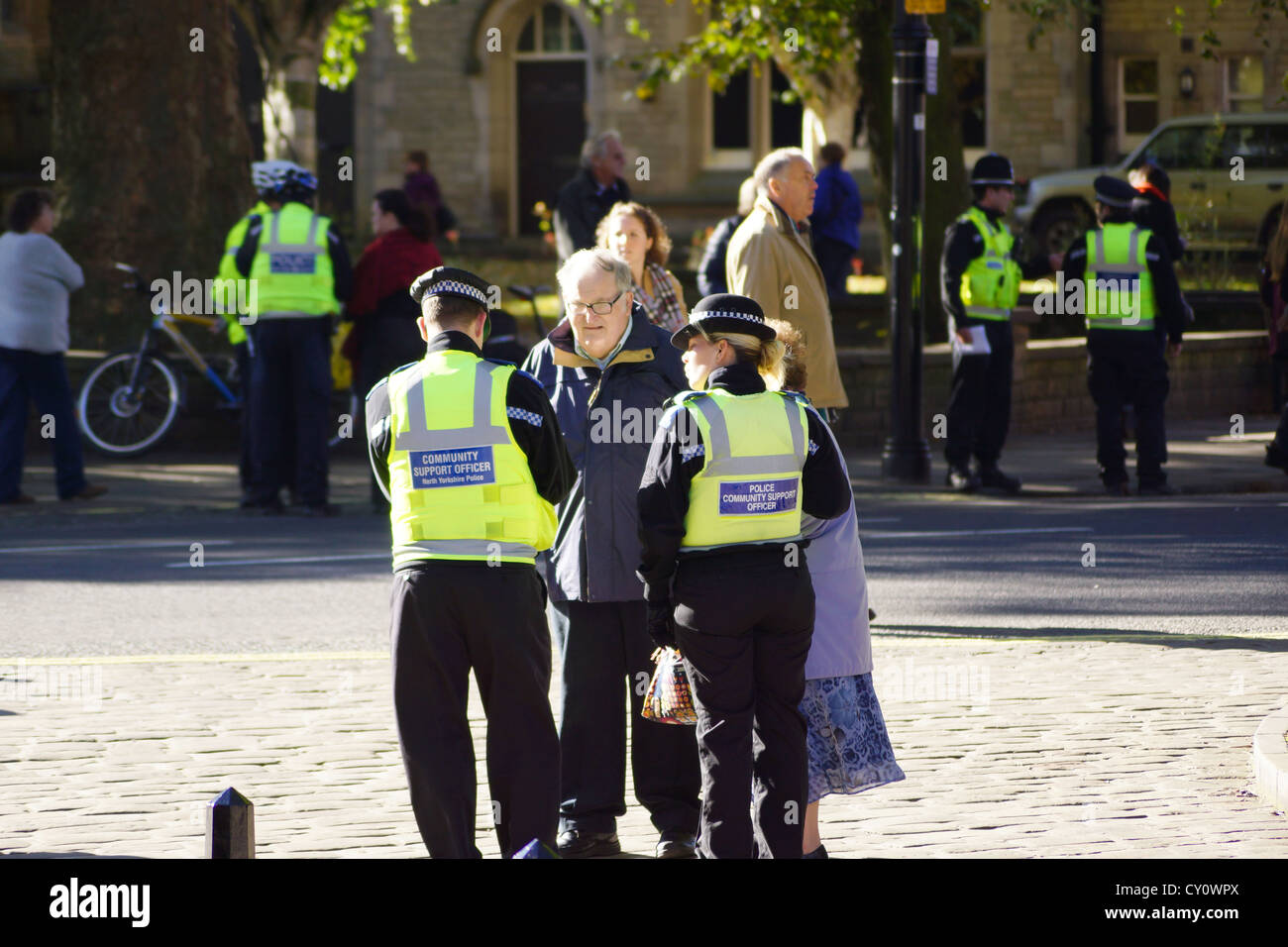 Police high visibility vest hi-res stock photography and images - Alamy