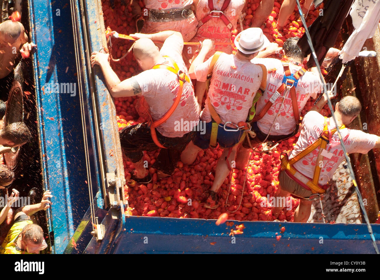 Tomato festival spain hi-res stock photography and images - Alamy