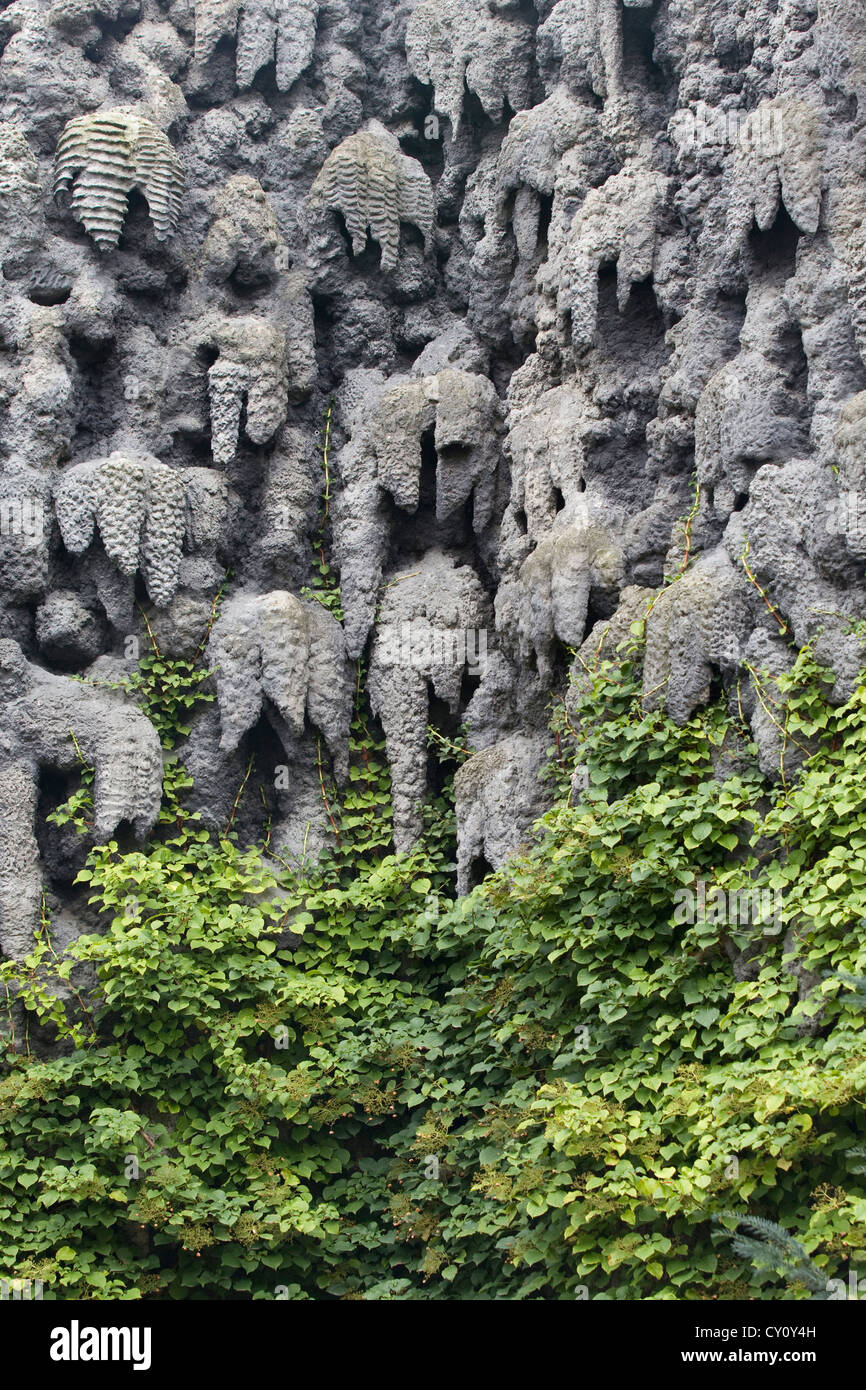 Wallenstein Garden and Palace Krapnikova Dripstone Wall Prague Stock ...