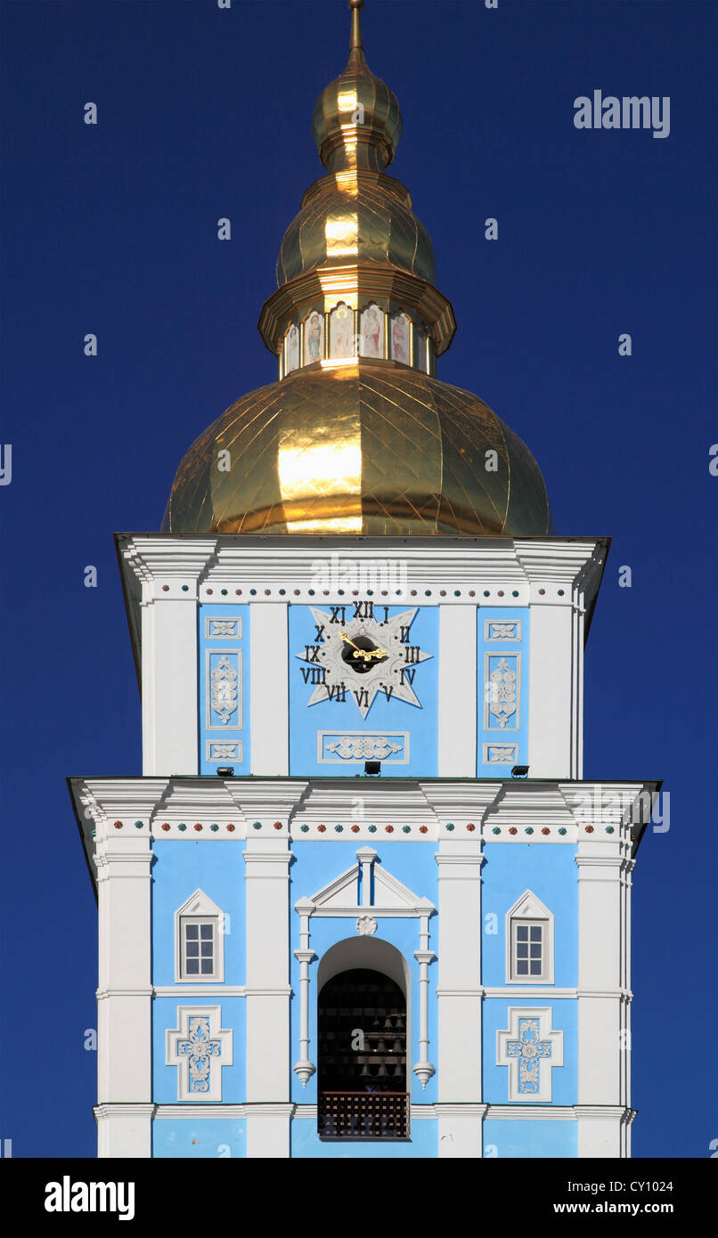 Ukraine, Kiev, Kyiv, St Michael's Cathedral, Bell Tower Stock Photo - Alamy
