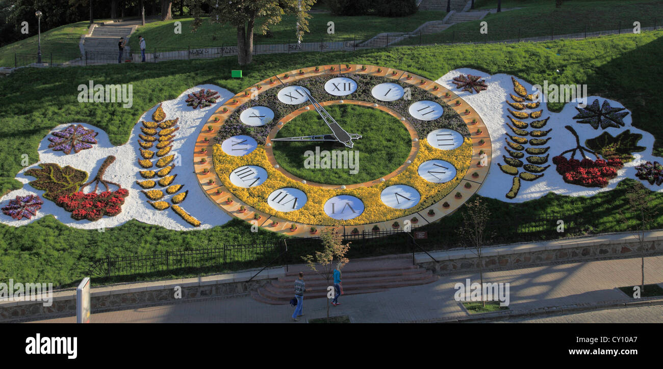 Floral clock europe hi-res stock photography and images - Alamy