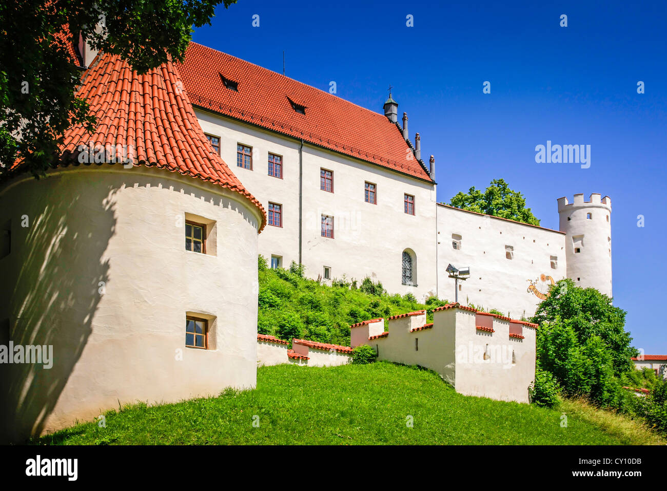 Elegantes Hohes Schloss Fussen Bildnull
