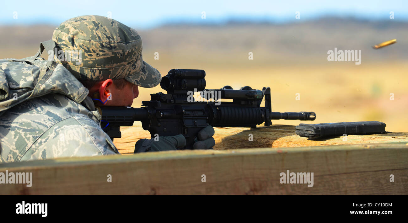 Airman 1st Class Exlyaxcel Interian participates in a 10-day nuclear ...