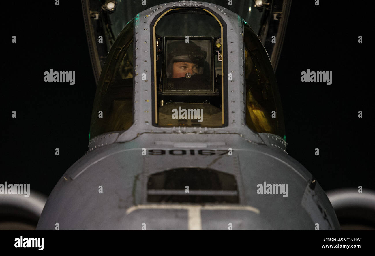 U.S. Air Force Capt. Kevin Belcher of the 354th Expeditionary Fighter ...