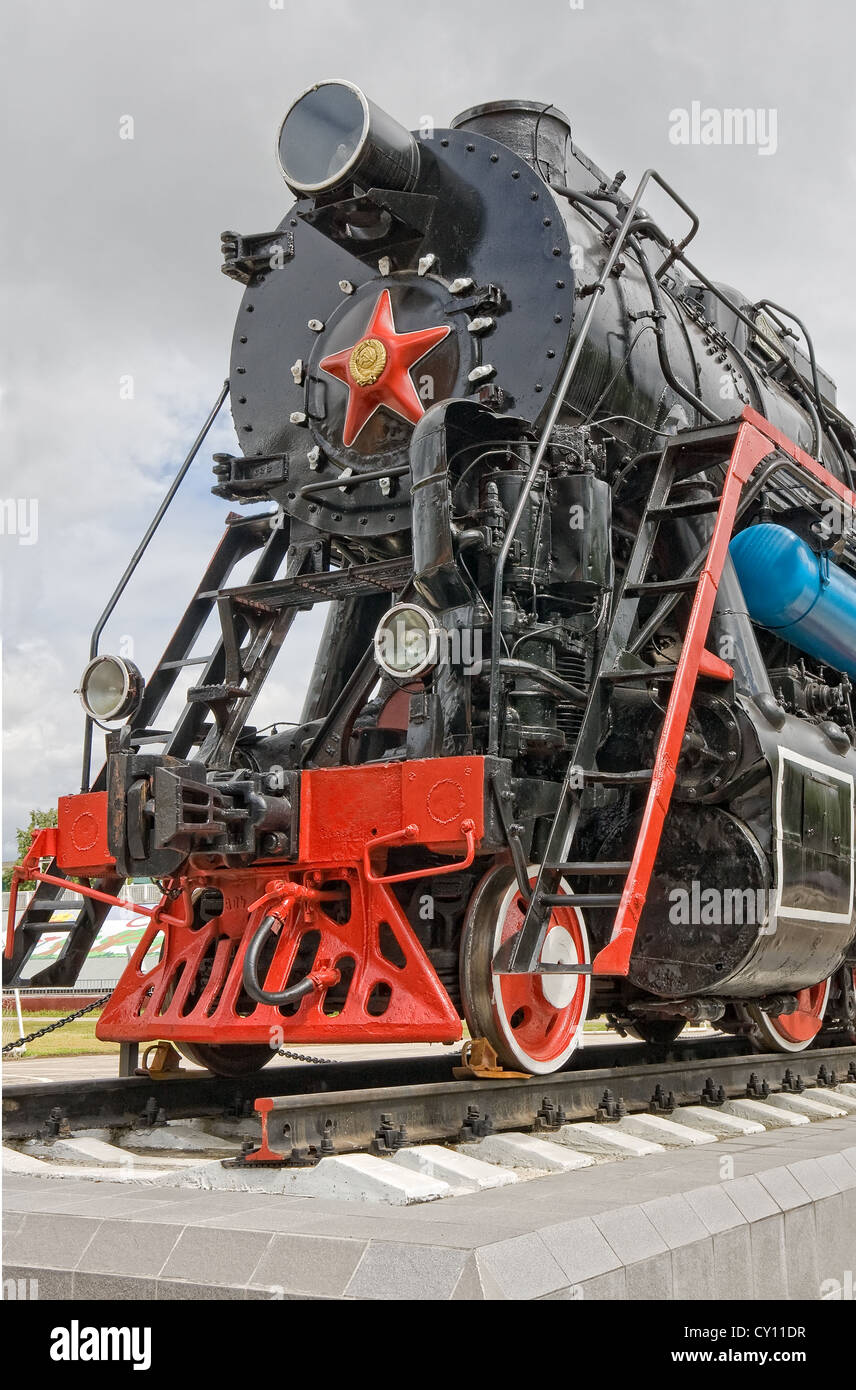 Ancient steam locomotive Stock Photo - Alamy