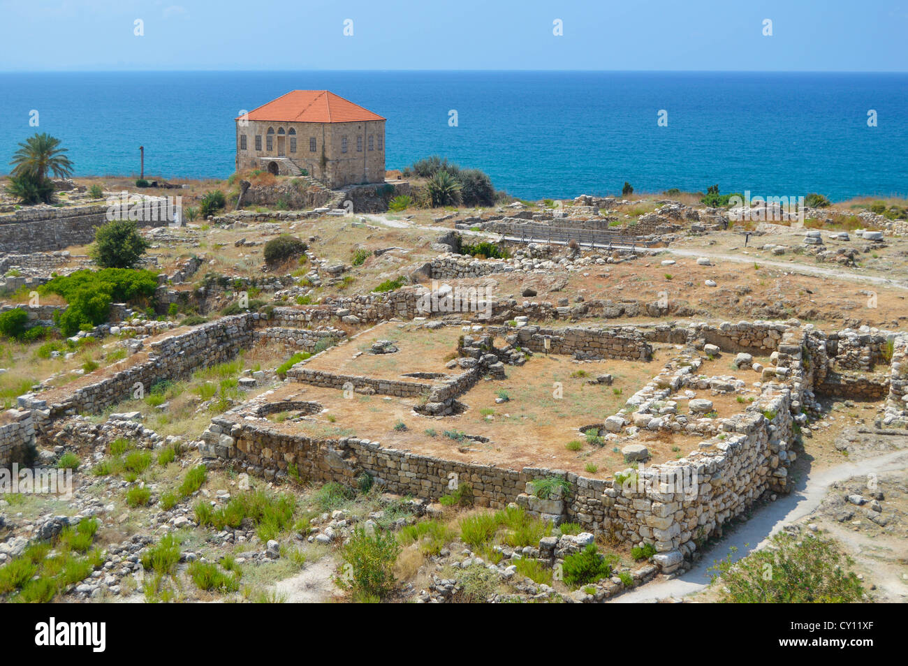 Phoenician town of Byblos, Lebanon, inhabited continuously for 7000 ...